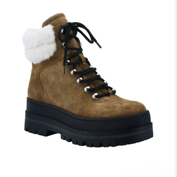 Marc Fisher | Shoes | Marc Fisher Ltd Pierson Sheepskin Ankle Winter ...